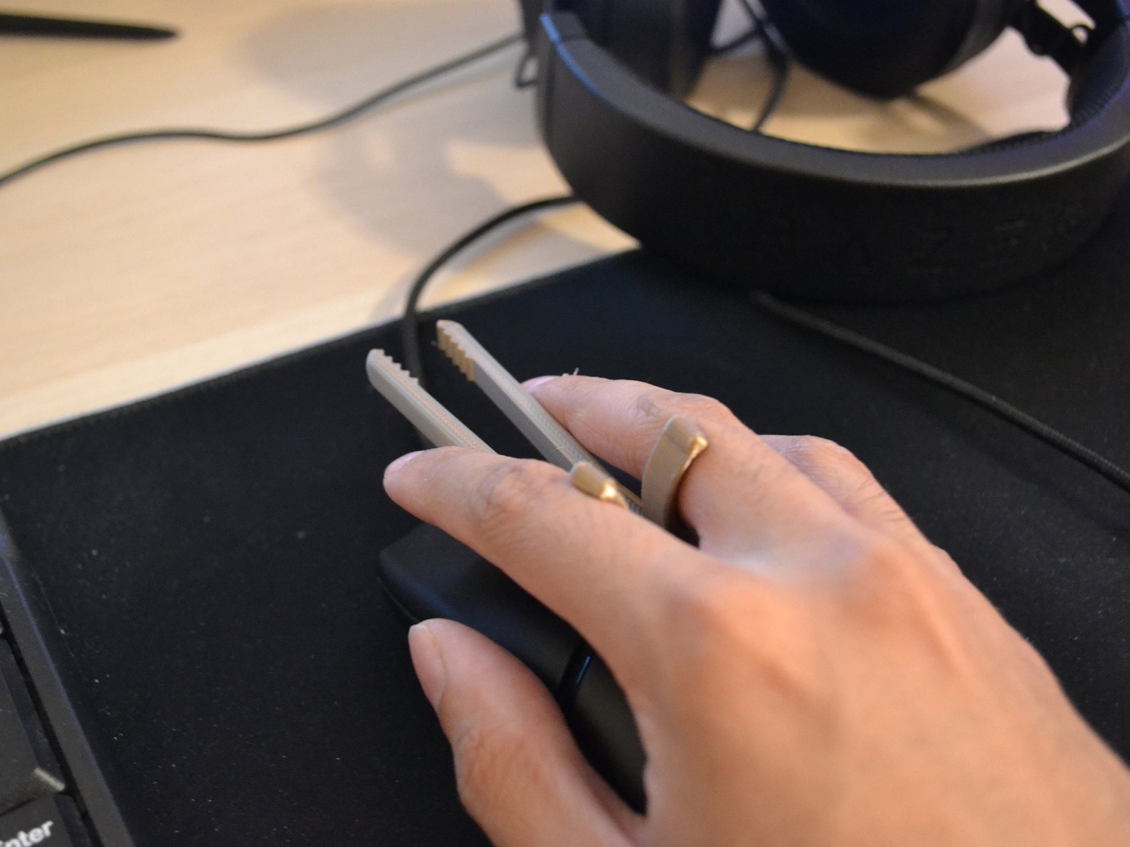 3D Printed Snack Chopsticks for Snacks While Gaming- 2 PACK - Etsy