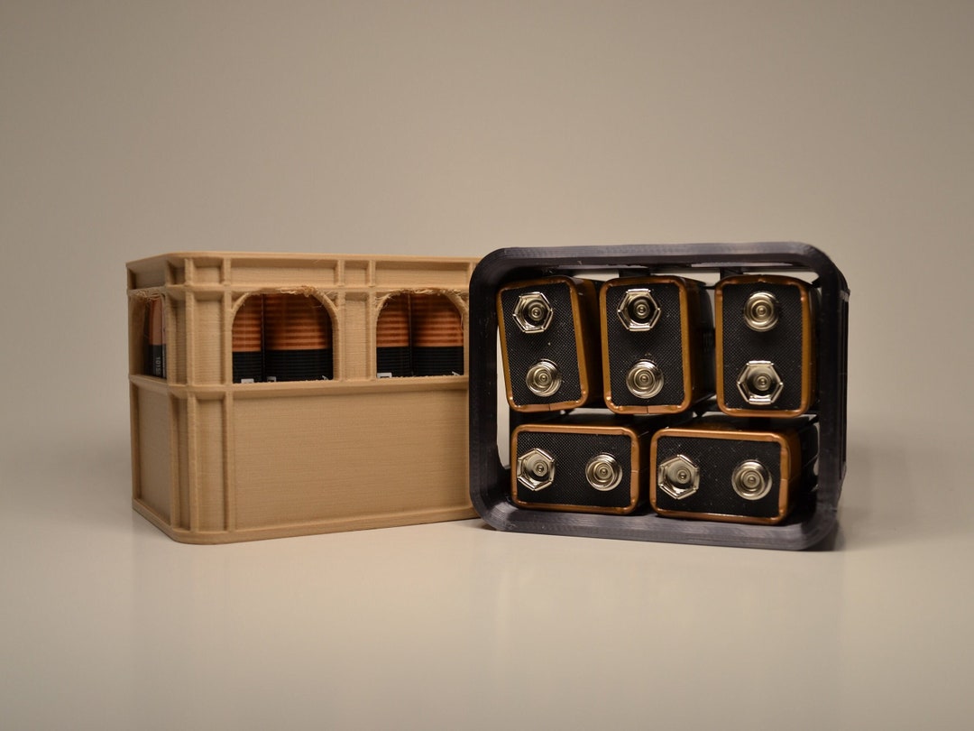 AA AAA 9v 18650 Beer Battery Trays Battery Holder Case for Batteries - Etsy