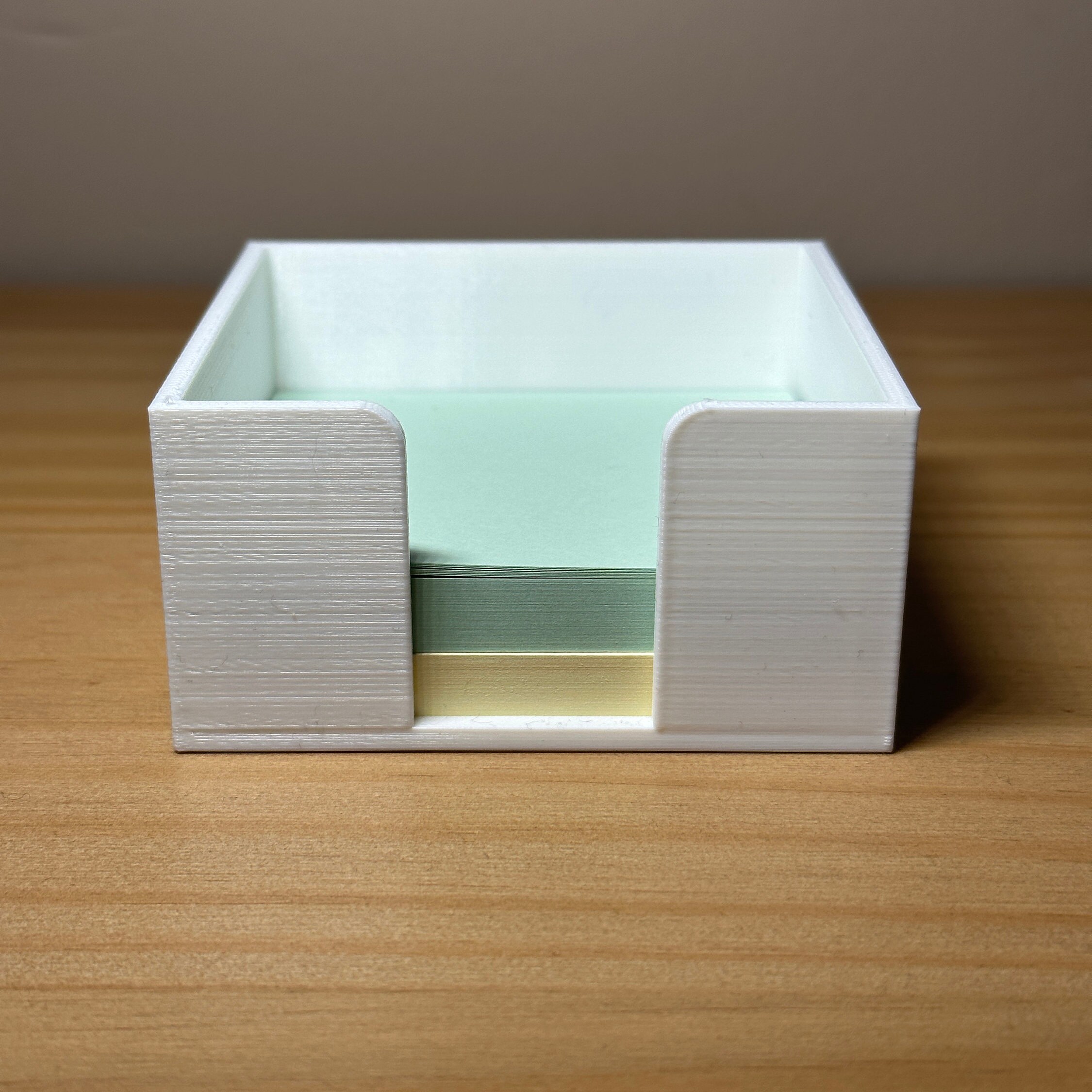 TWO PACK Sticky Note Holder | Post It Note Holder | Desk Organization ...