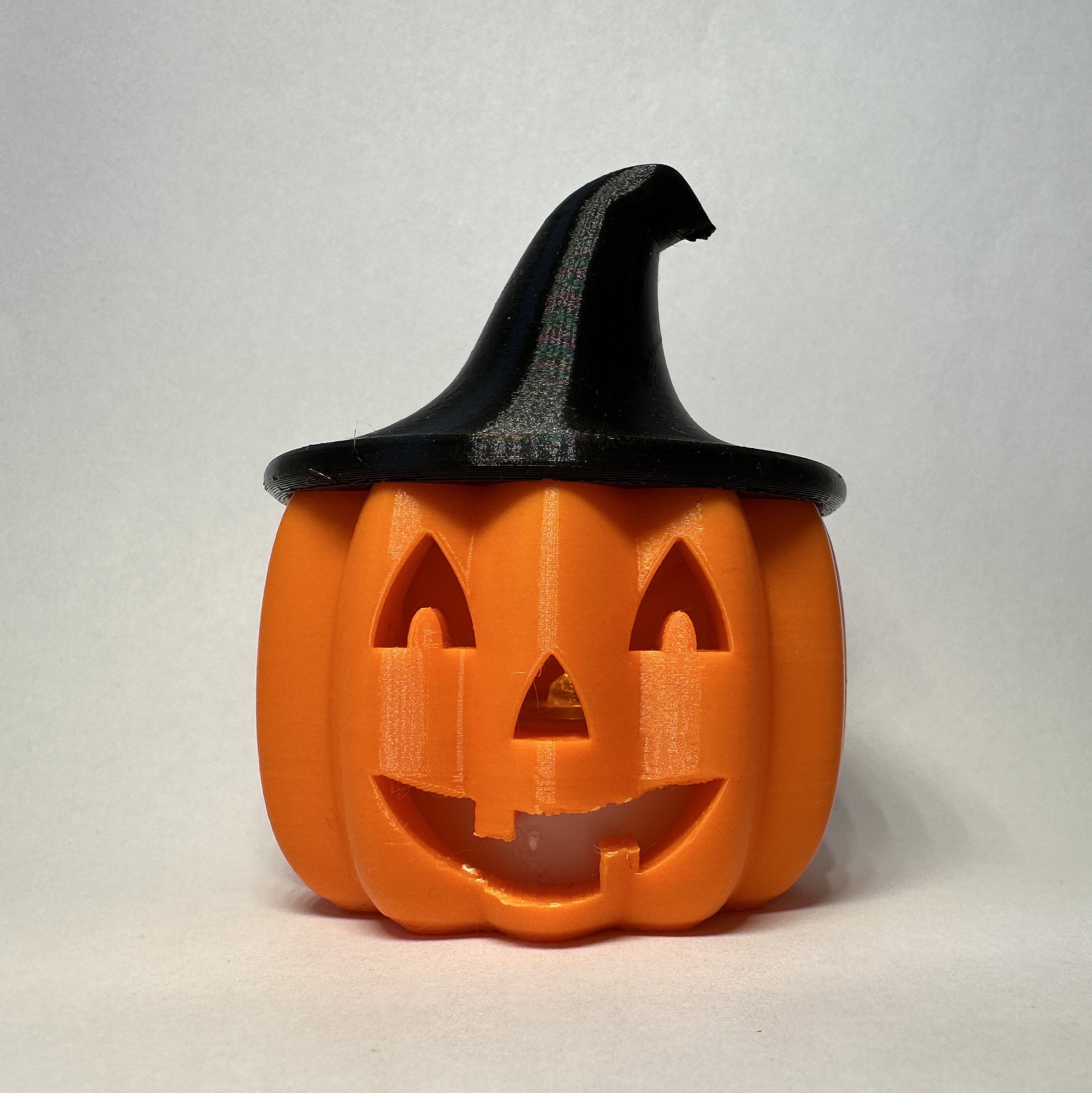 Halloween 3D Printed Jack O' Lantern Pumpkin With Light up Face for ...