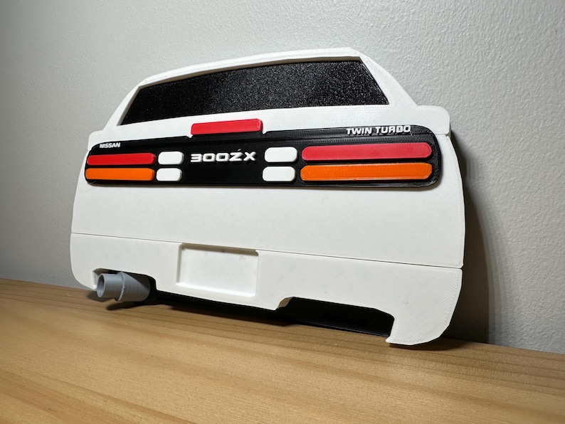 Nissan 300ZX TT 3D Printed Wall Art Perfect Gift for Car Fans ...