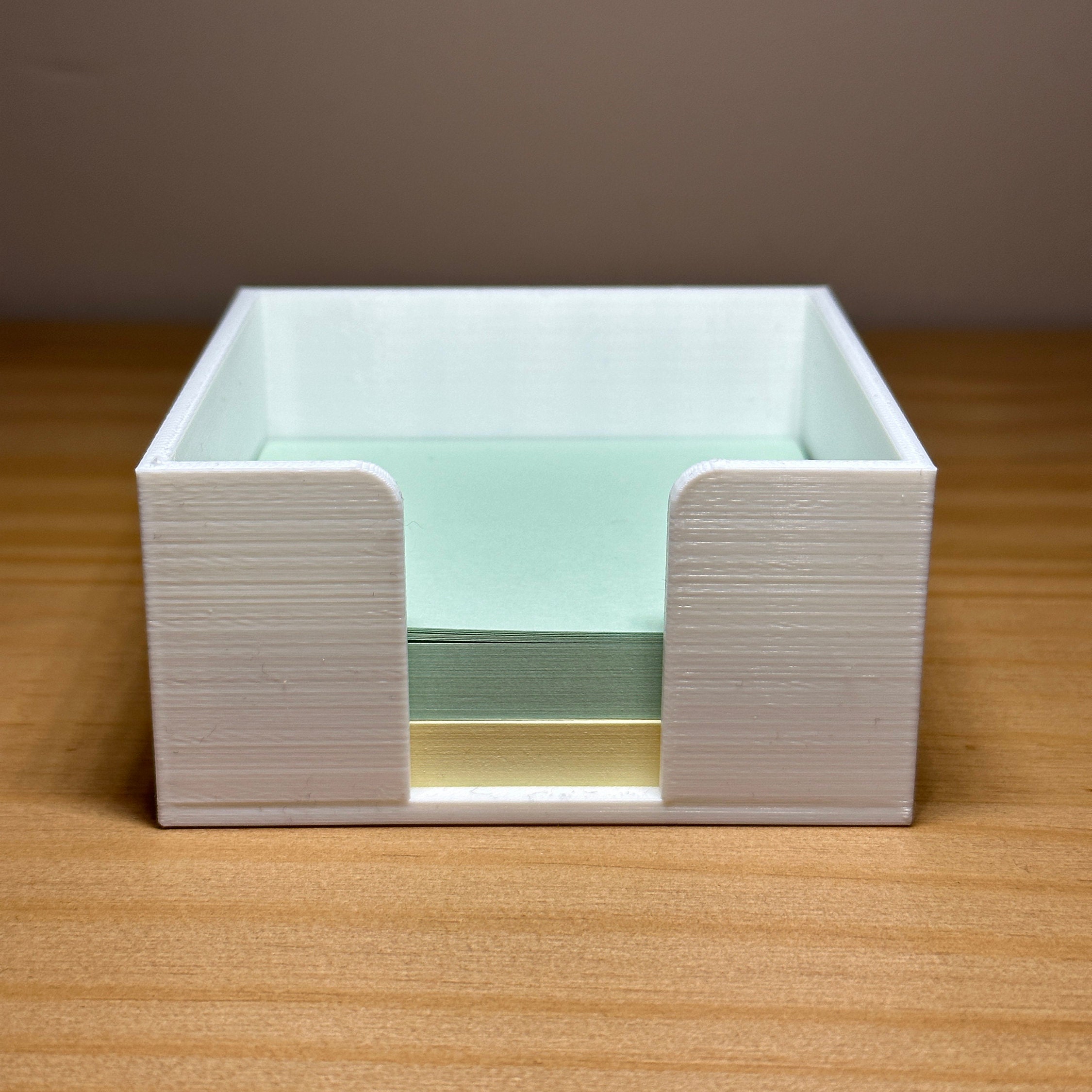 TWO PACK Sticky Note Holder | Post It Note Holder | Desk Organization ...