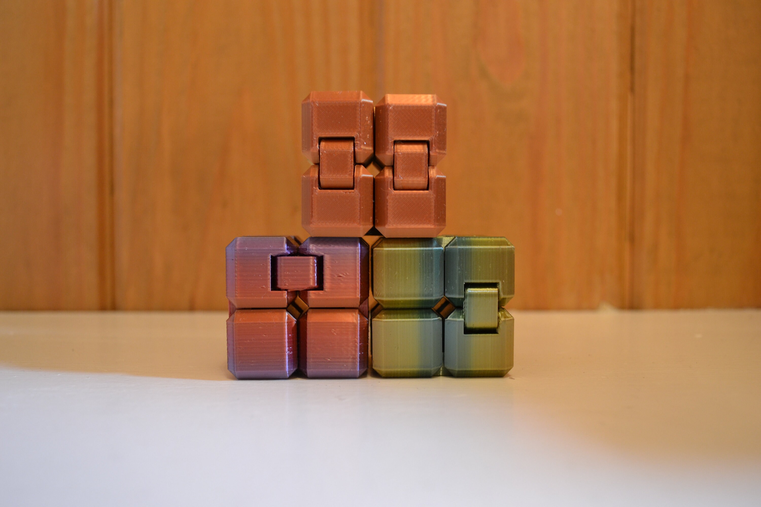 Infinity Cube 3d Print 3d Printed Fidget Toy Desk Fidget Etsy