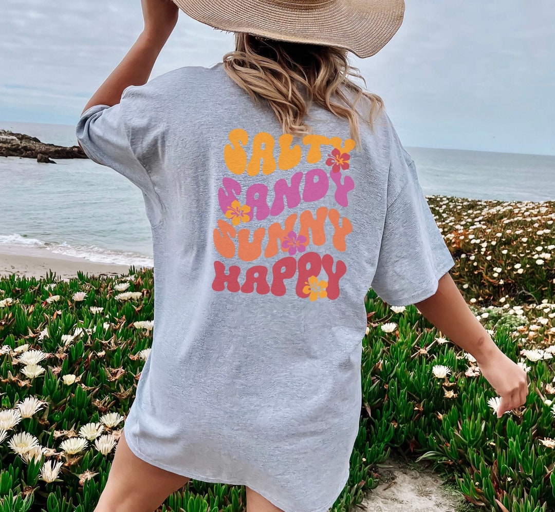Beach Oversized Shirt Oversized Beach Tee Oversize Beach - Etsy