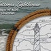 Hatteras Lighthouse Stained Glass Pattern - Etsy