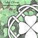Celtic Shamrock St. Patrick's Day Stained Glass Pattern - Etsy