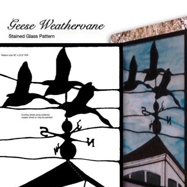 Stained Glass Weathervane - Etsy