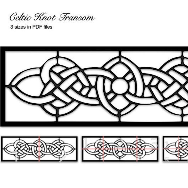 Transom Window Template - Etsy