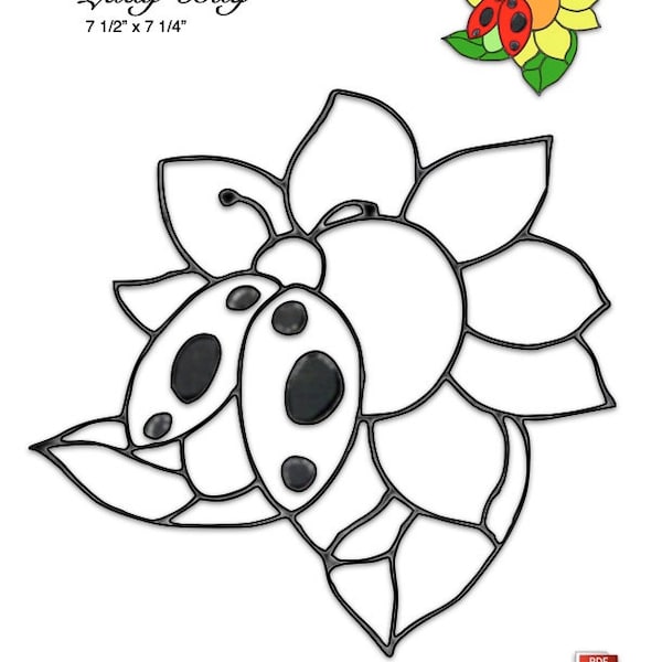 Stained Glass Bug - Etsy