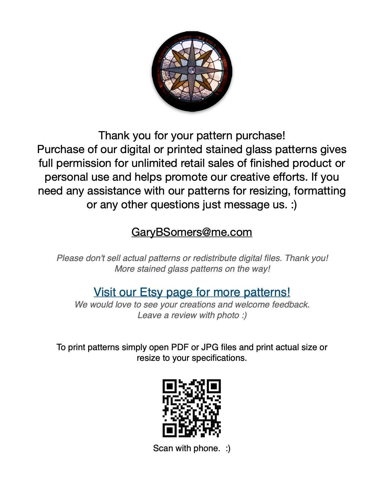 Star of David Stained Glass Pattern - Etsy