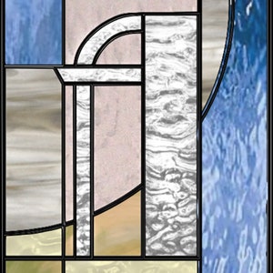 Complete Art Deco Alphabet and Numbers Stained Glass Pattern Set PDF - Etsy