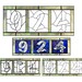 Custom Stained Glass Address Pattern - Etsy