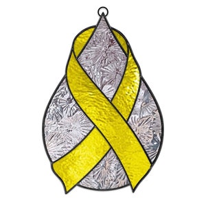 Ribbon Teardrop Stained Glass Pattern - Etsy