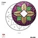 Simple Circle Celtic Trefoil Stained Glass Pattern - Etsy