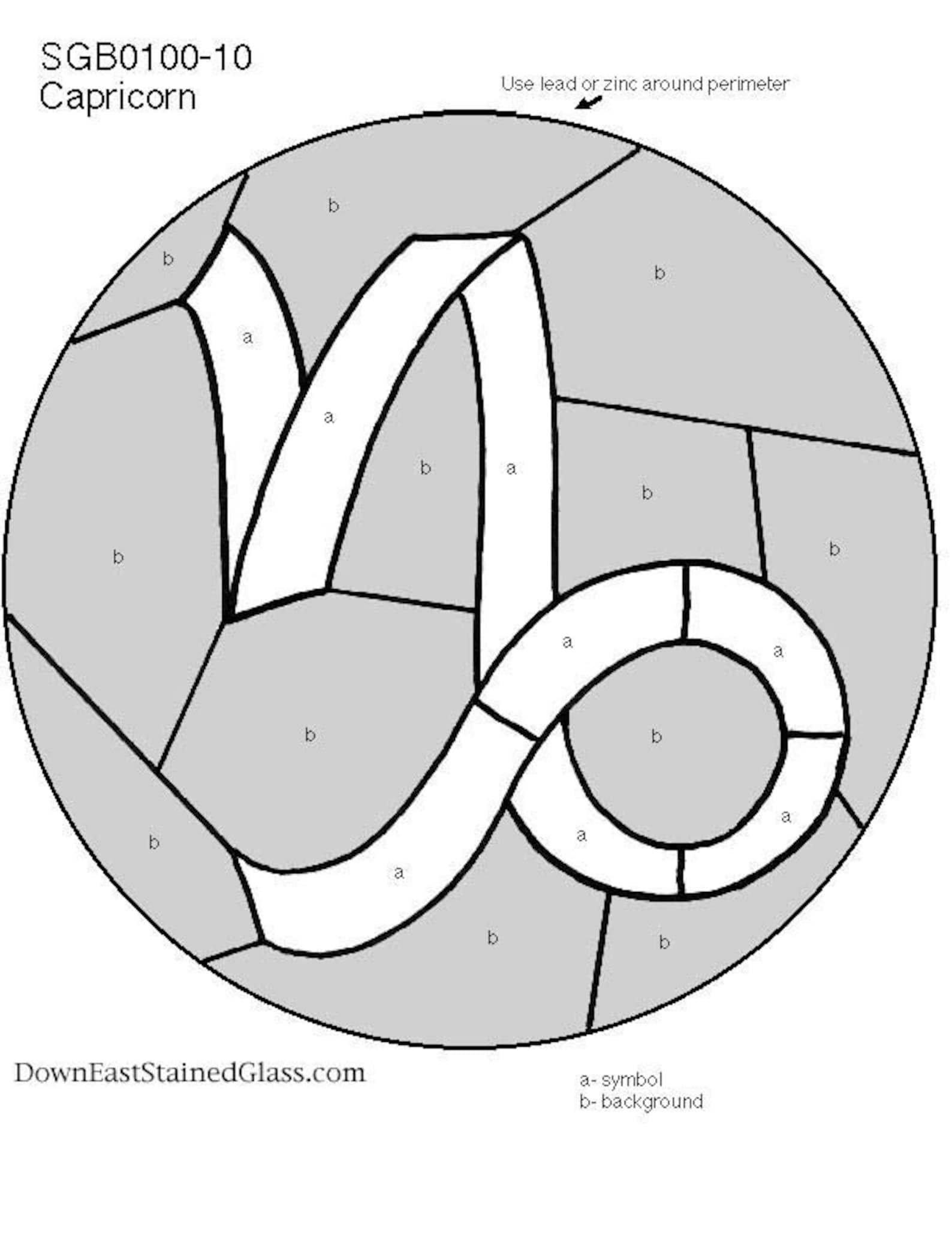 Zodiac Signs Stained Glass Patterns - Etsy