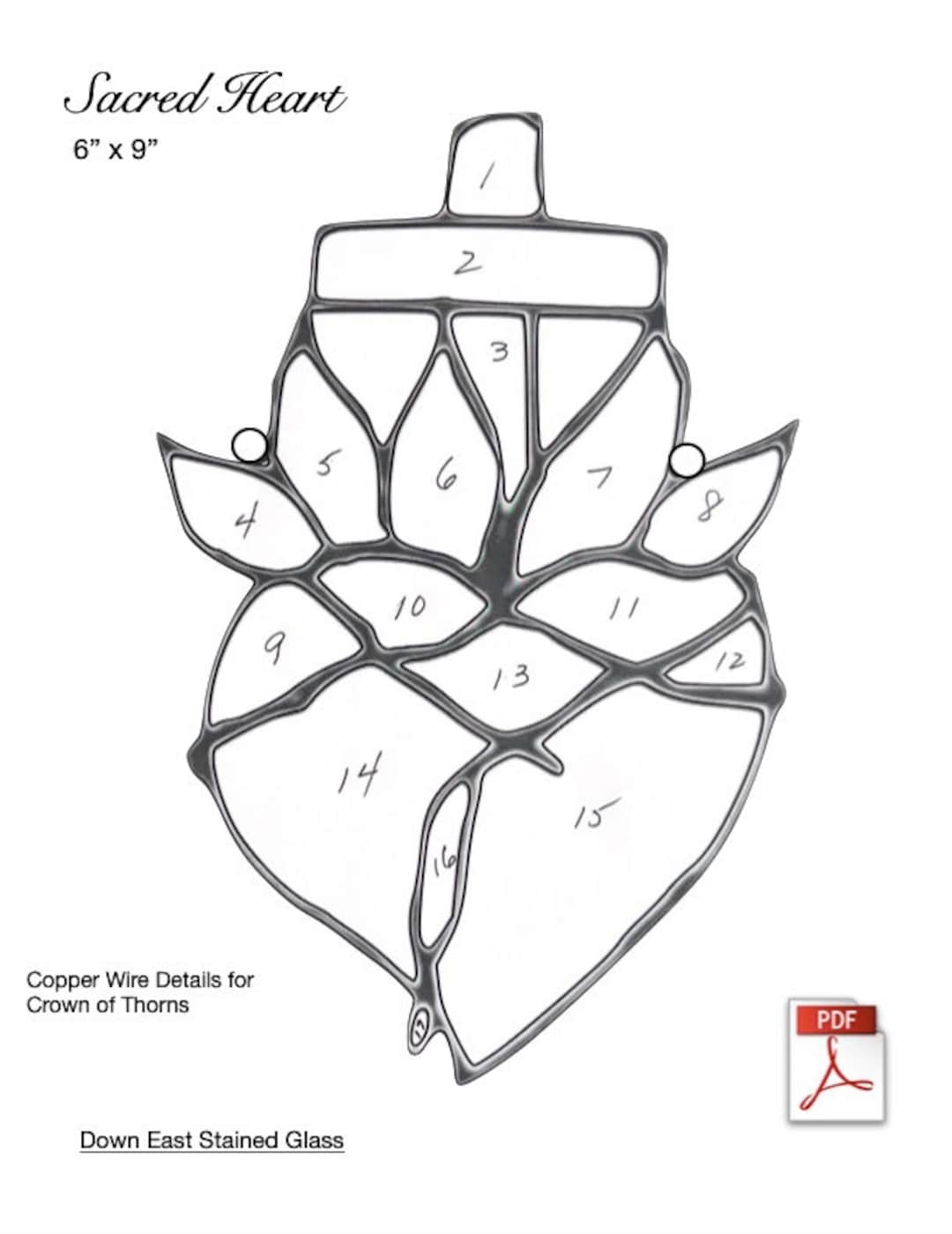 Stained Glass Random Pattern