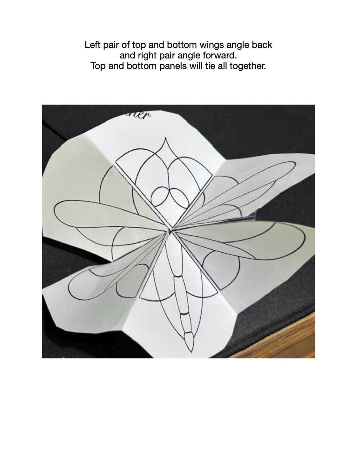 Dragonfly Spinner Special Edition Stained Glass Pattern - Etsy