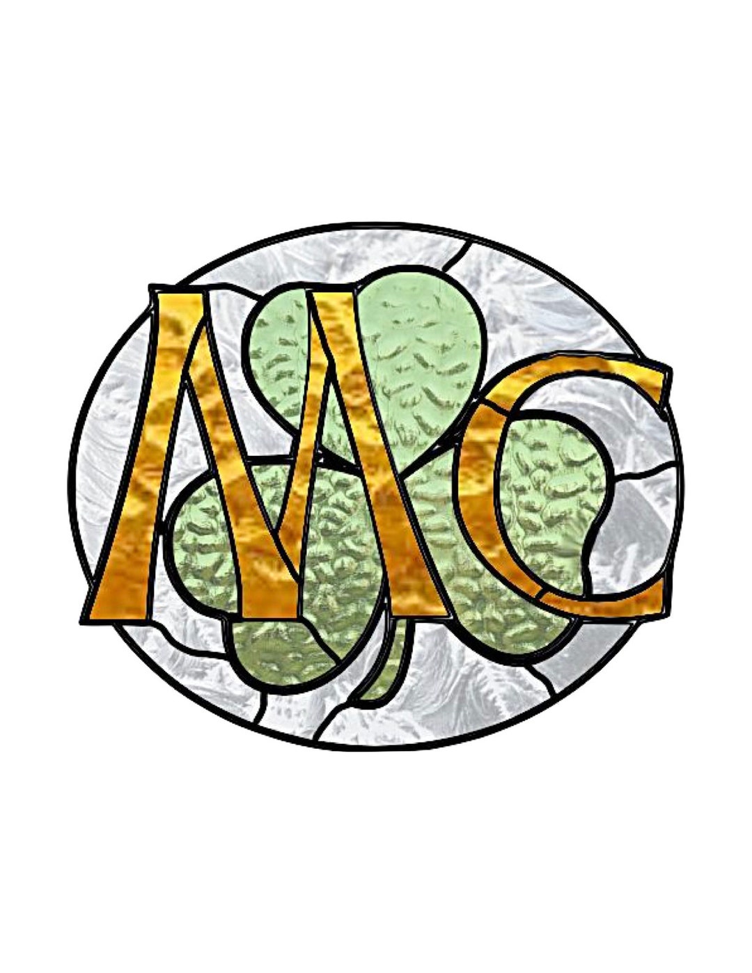 Shamrock MC Stained Glass Pattern PDF + JPEG - Etsy