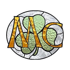 Shamrock MC Stained Glass Pattern PDF + JPEG - Etsy