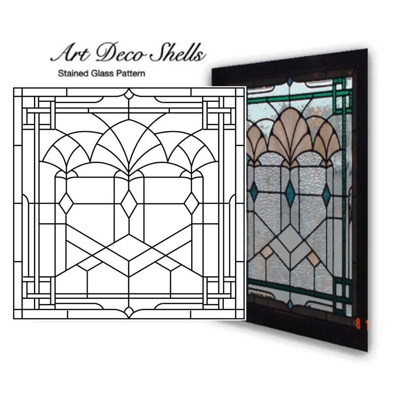 Art Deco Shells - Etsy