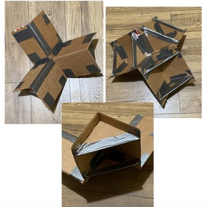 Stained Glass Spinner Cardboard Jig Template Plans - Etsy