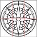 Compass Rose Stained Glass Pattern - Etsy