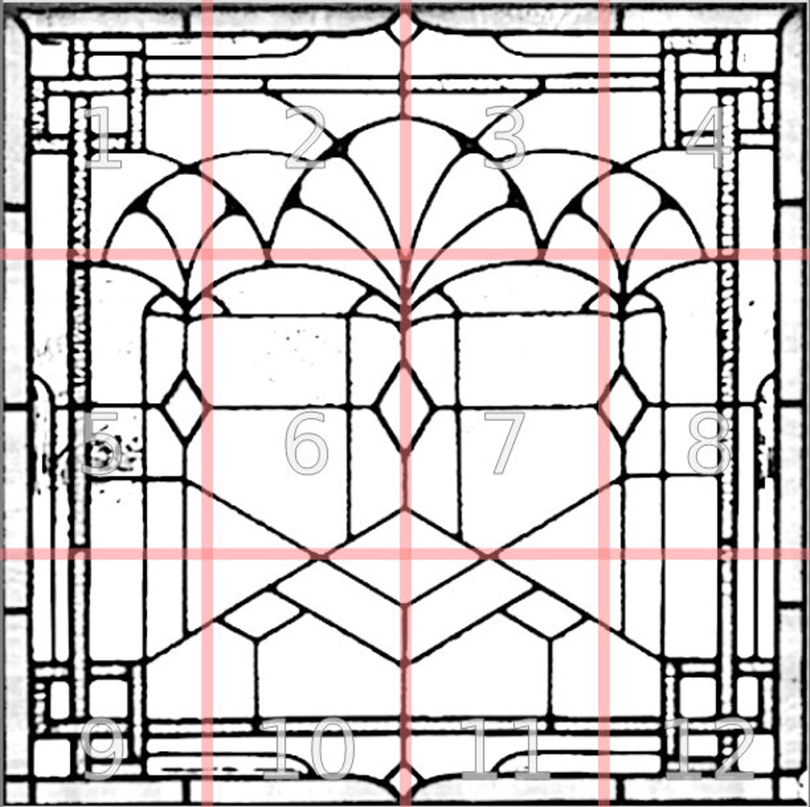 Art Deco Shells | Etsy