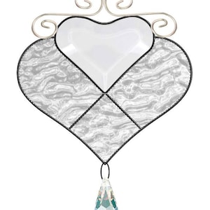Heart Bevel Hanger Stained Glass Pattern - Etsy