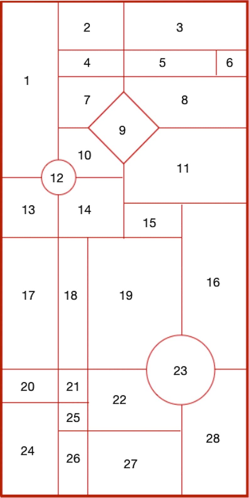 Prairie Stained Glass Pattern~ PDF Download - Etsy