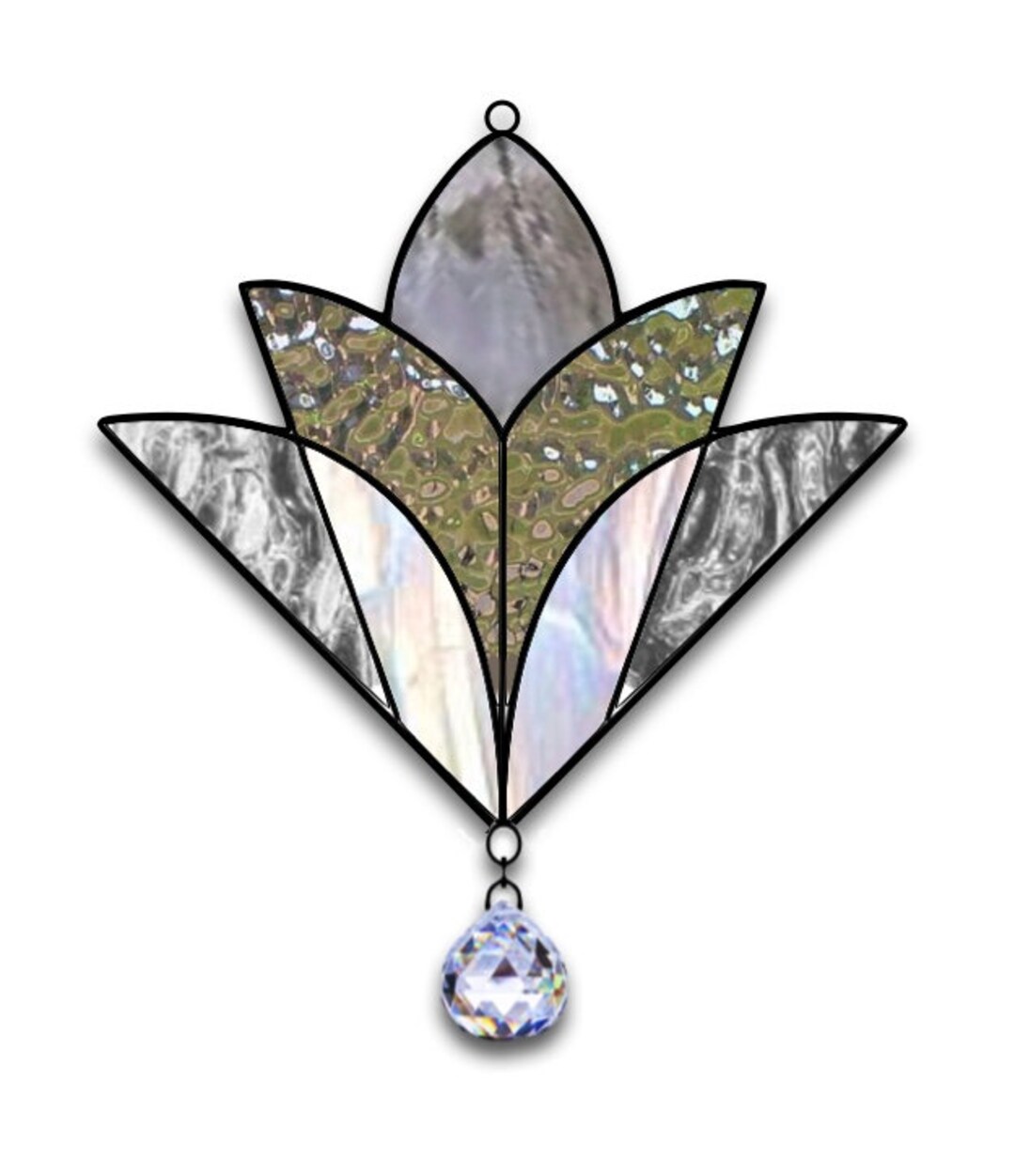 Cleopatra's Fan Spinner and Hanger Stained Glass Pattern PDF - Etsy