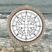 Compass Rose Stained Glass Pattern - Etsy