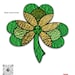 Easy Shamrock Stained Glass Pattern - Etsy