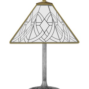 Celtic Knot Hexagon Lamp Stained Glass Pattern - Etsy