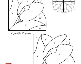 Dancing Lady Pattern for Stained Glass Spinner Marilyn DIGITAL DOWNLOAD ...