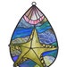 Starfish Teardrop Stained Glass Pattern - Etsy