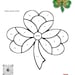 Easy Shamrock Stained Glass Pattern - Etsy