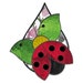 Ladybug Teardrop Stained Glass Pattern - Etsy