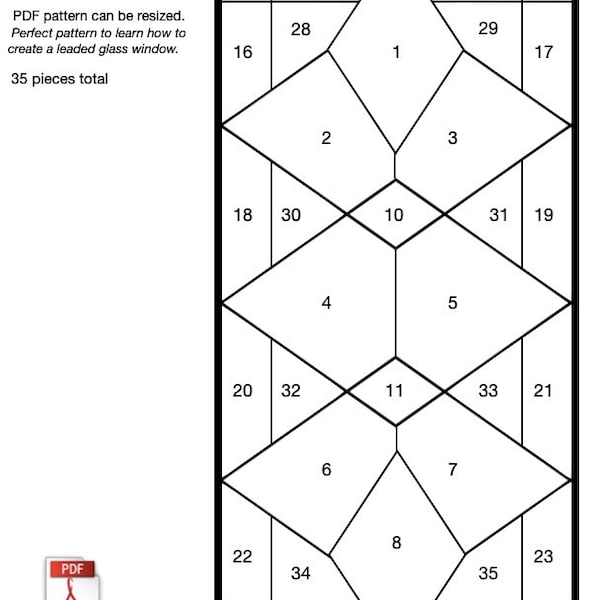 Modern Stained Glass - Etsy