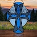 Celtic Cross Stained Glass Pattern PDF - Etsy