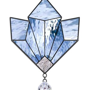 Crystal Hanger Prism Stained Glass Pattern PDF - Etsy