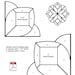 Traditional Bevel Square Stained Glass Spinner Pattern PDF - Etsy