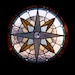 Compass Rose Stained Glass Pattern - Etsy