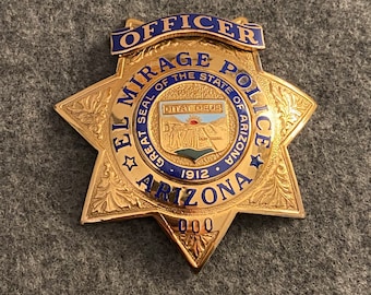 Arizona Police Badge - Etsy