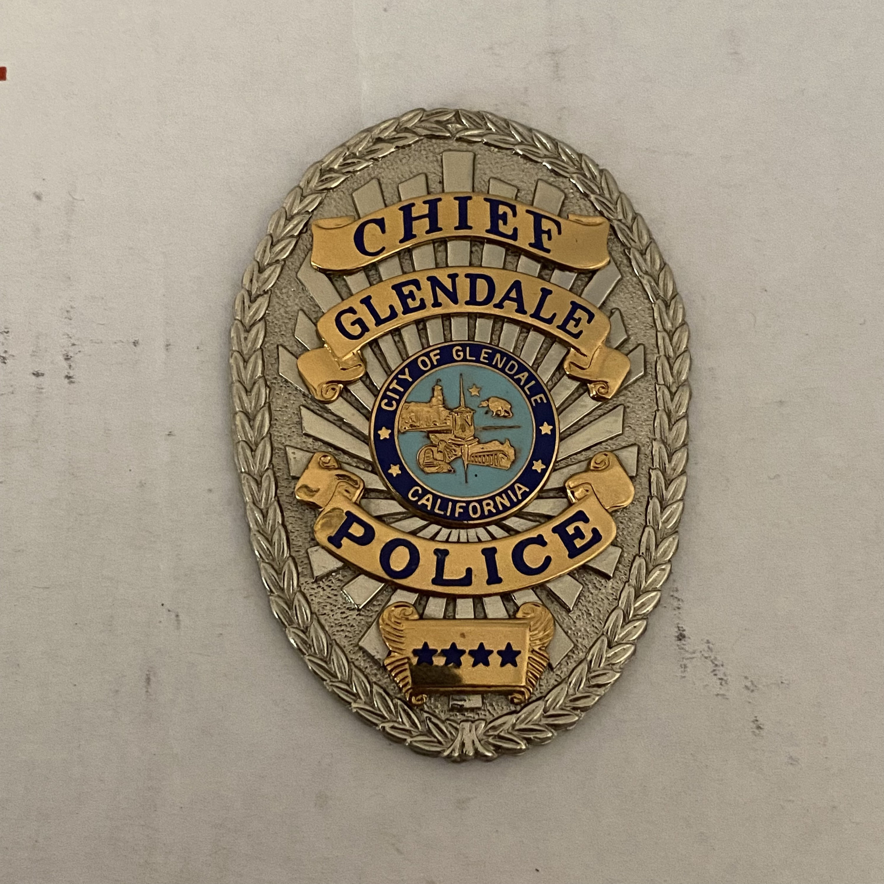 California Police Badges