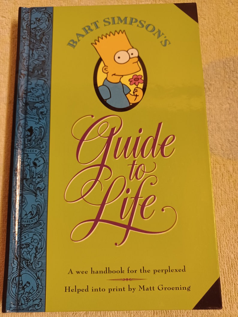 Bart Simpson's Guide to Life - Etsy