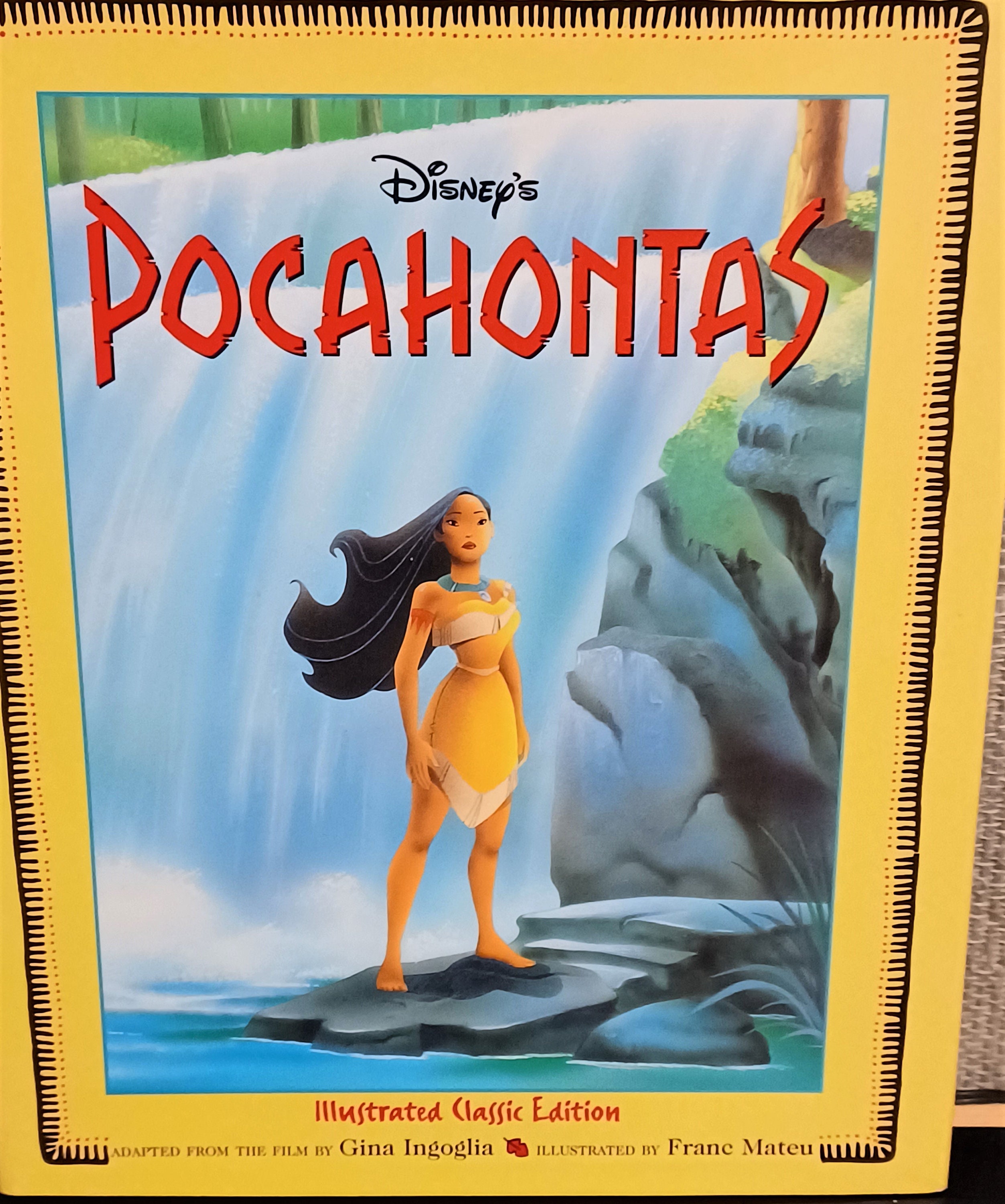Disney's Pocahontas-illustrated Classic Edition, Gina Ingoglia ...