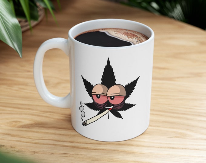 Marijuana Mug, Gift for Stoner, Stoner Gifts, Weed Coffee Mug, Weed ...