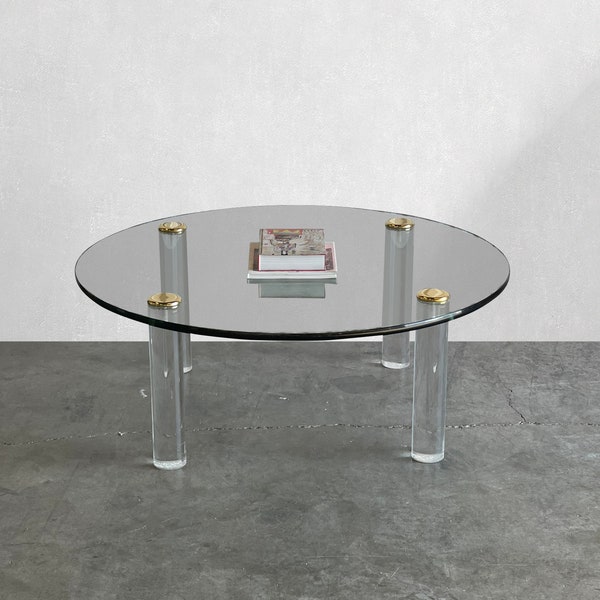 Lucite Coffee Table - Etsy