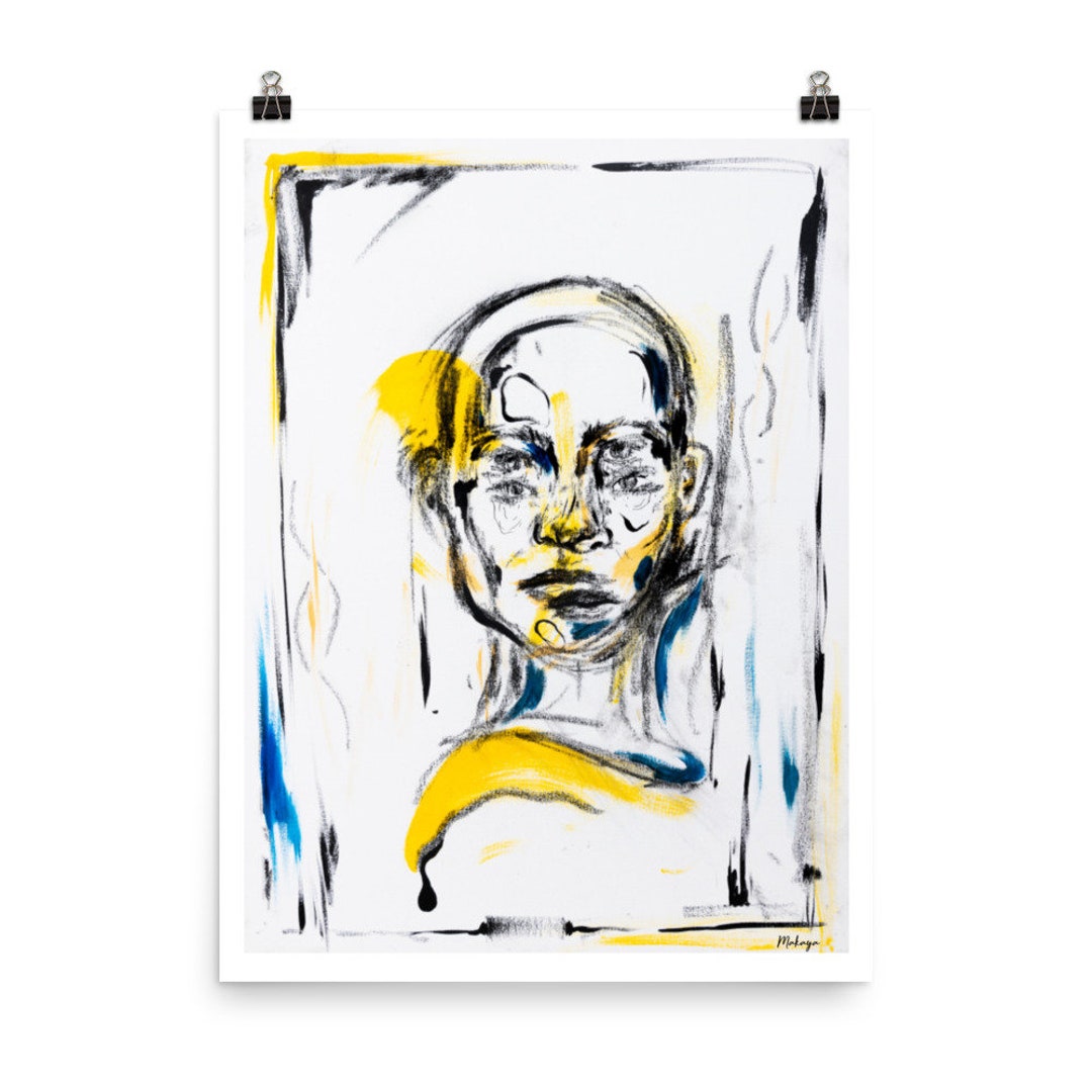 Double Head Art Print - Etsy