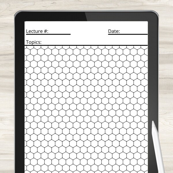 Hexagon Paper Goodnotes Etsy Hexagon Paper Goodnotes Etsy